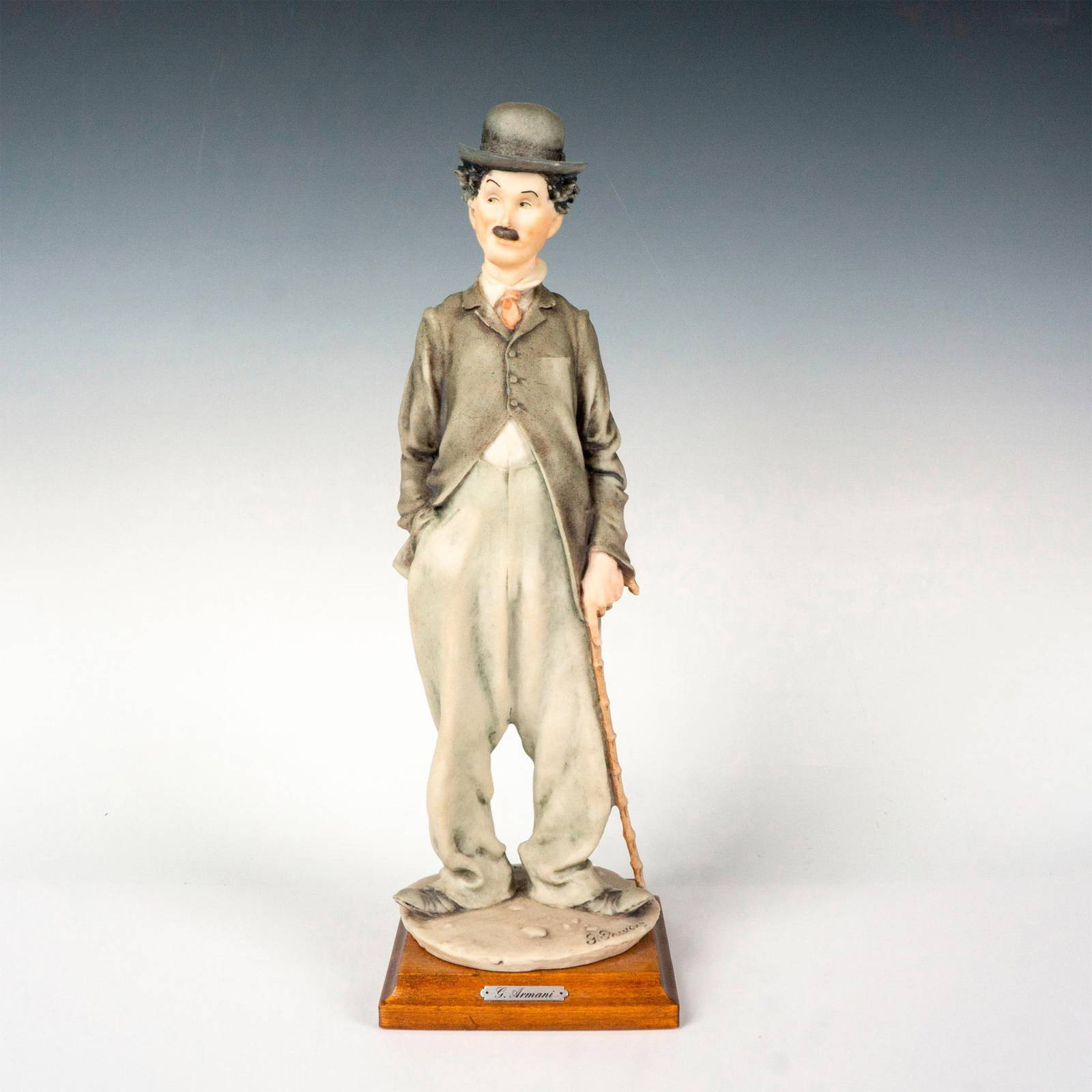 Florence Giuseppe Armani Figurine, Charlie Chaplin Auction