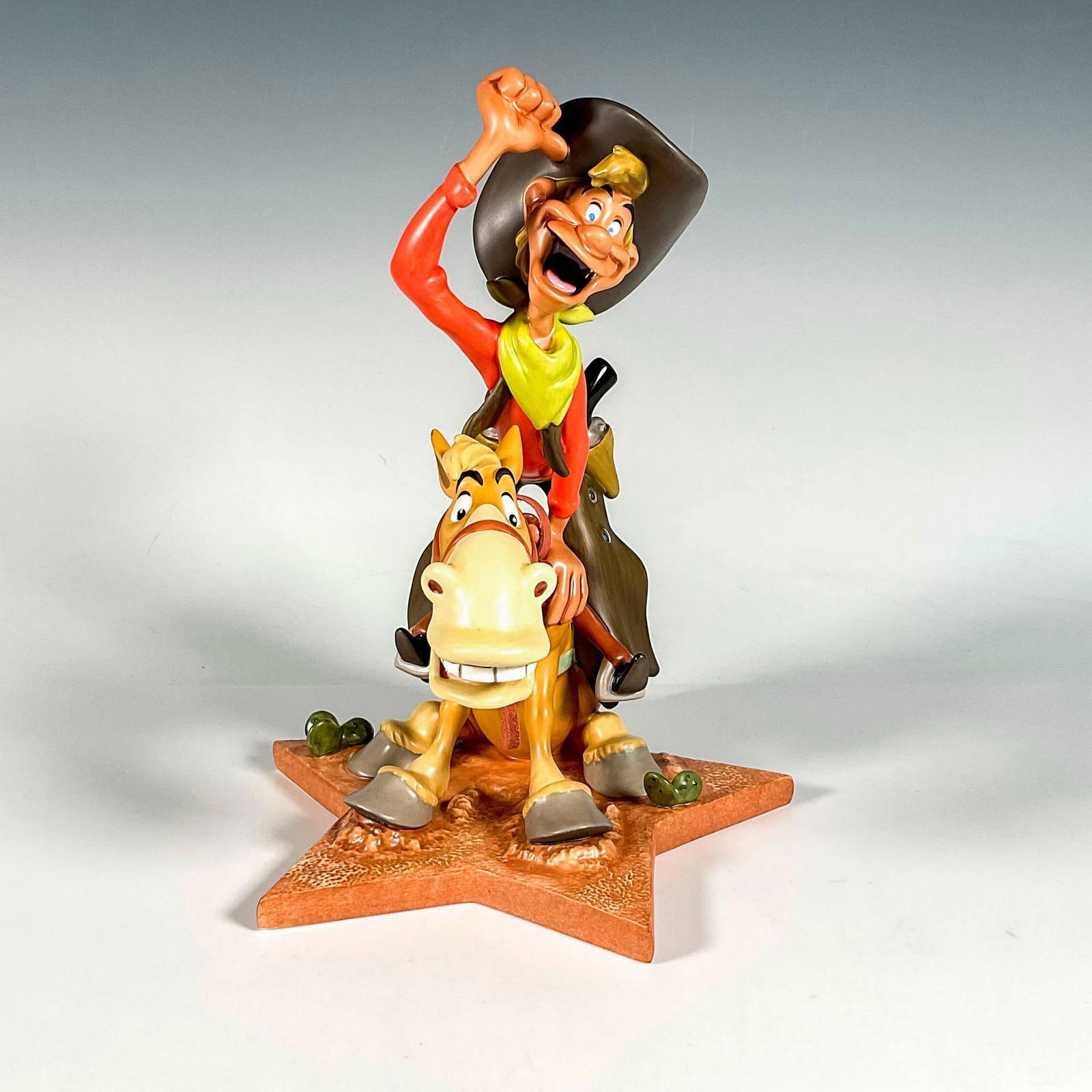 Walt Disney Classics Figurine, Pecos Bill And Widowmaker Auction