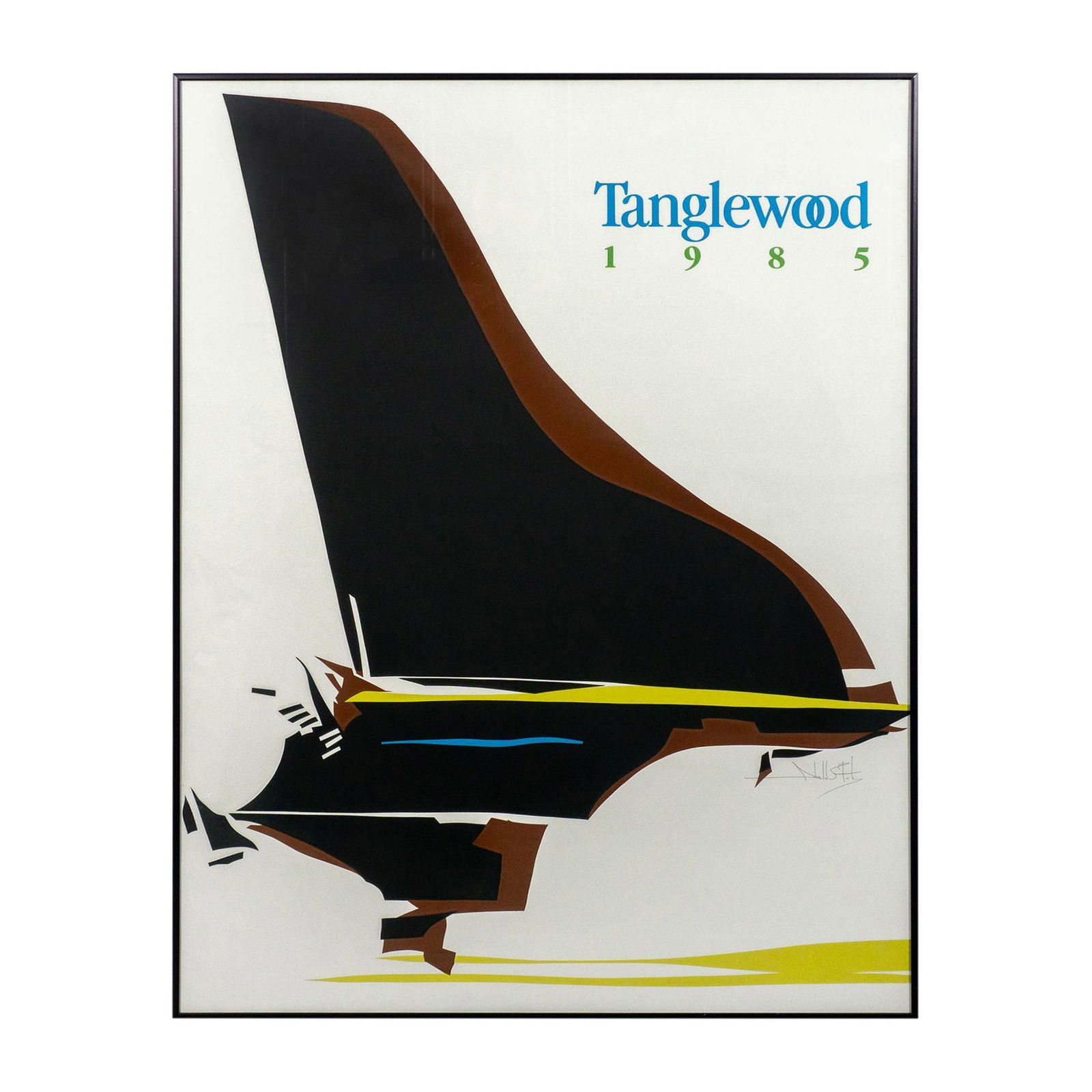 John Stritch, Original Color Serigraph, Tanglewood, Signed Auction