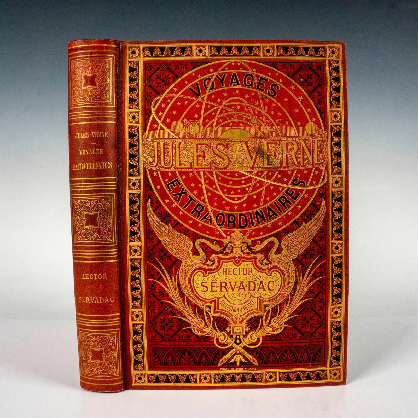 Jules Verne, Hector Servadac, Au Monde Solaire, Brique Auction