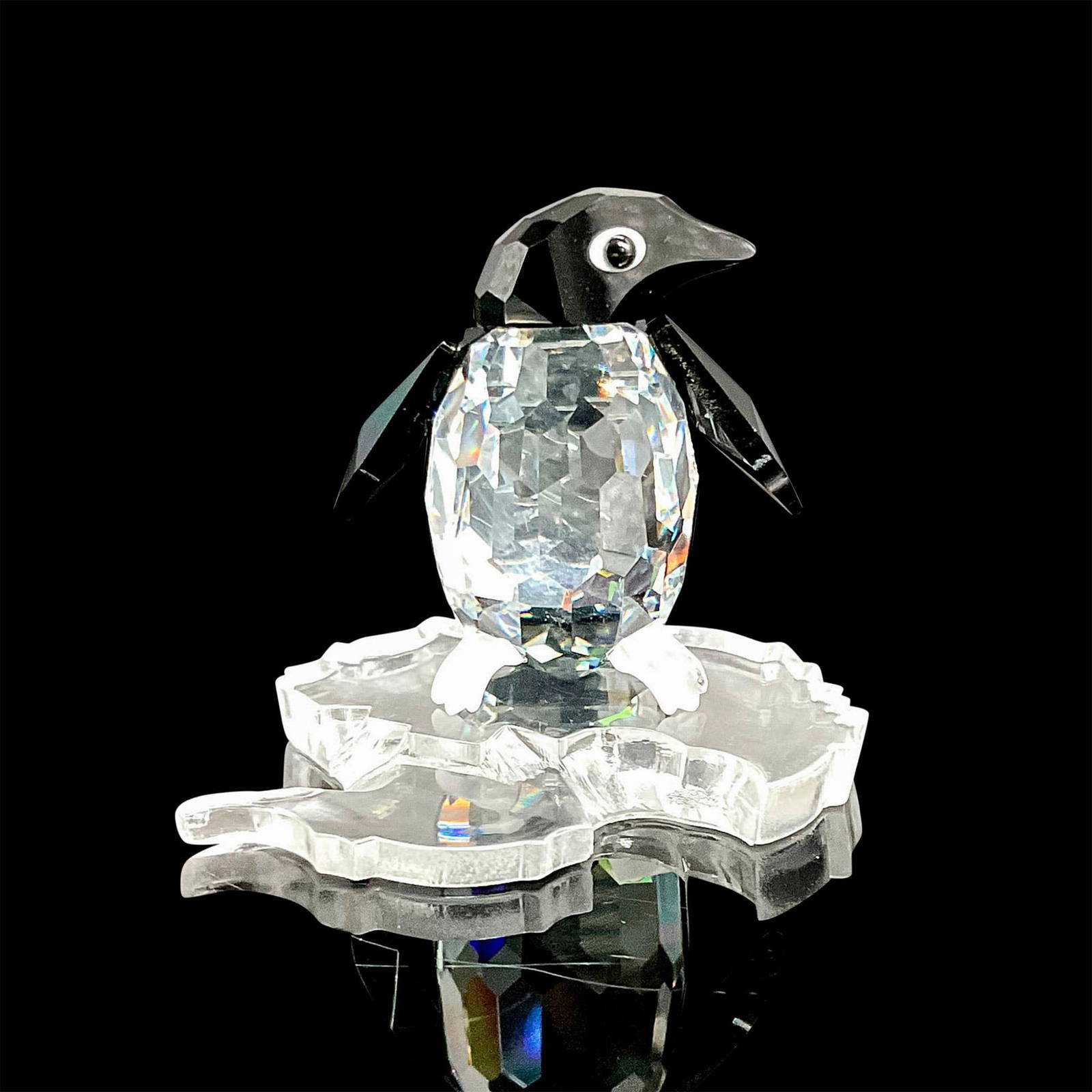 Swarovski Silver Crystal Figurine, Penguin Auction