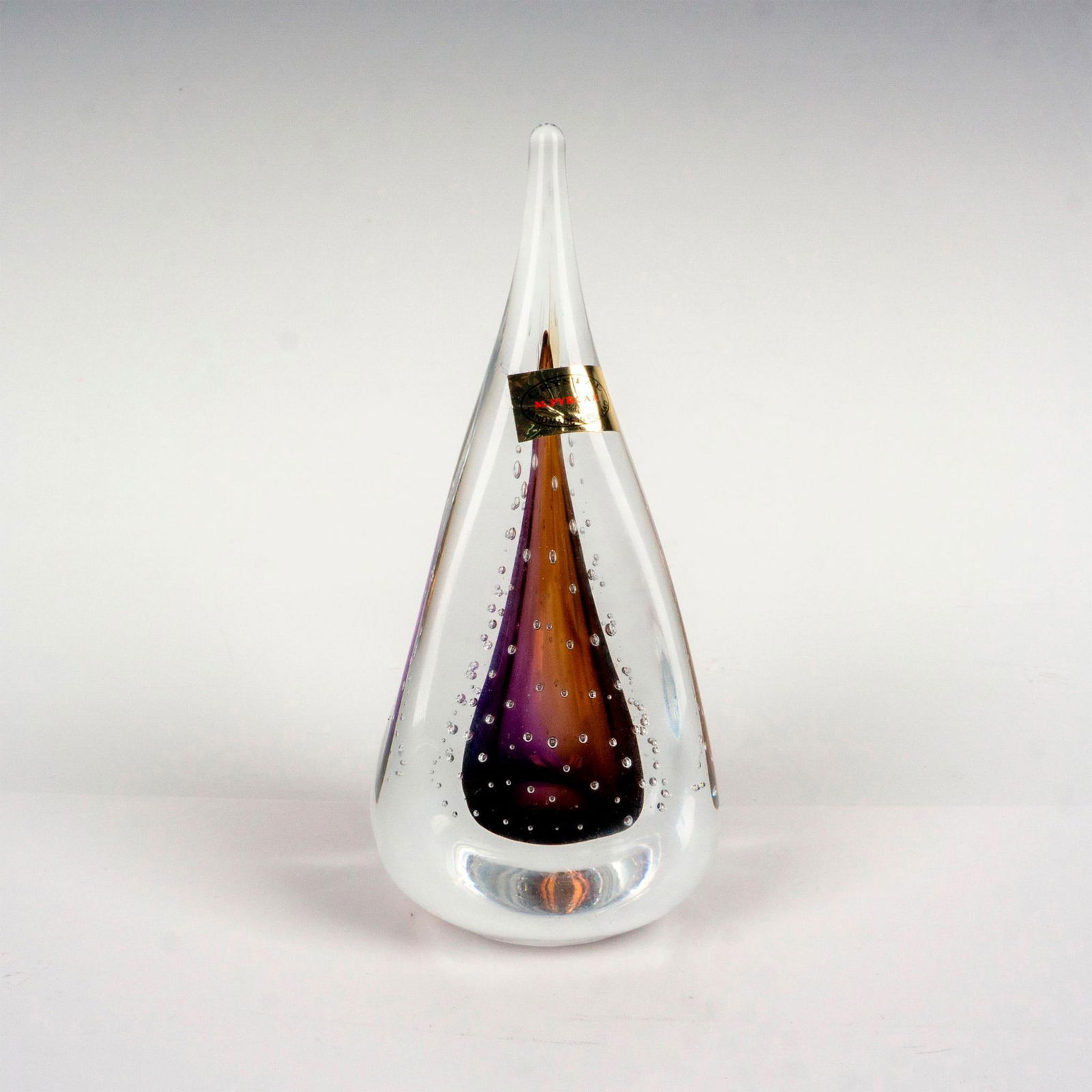 Marian Pyrcak Signed Art Glass Paperweight Auction