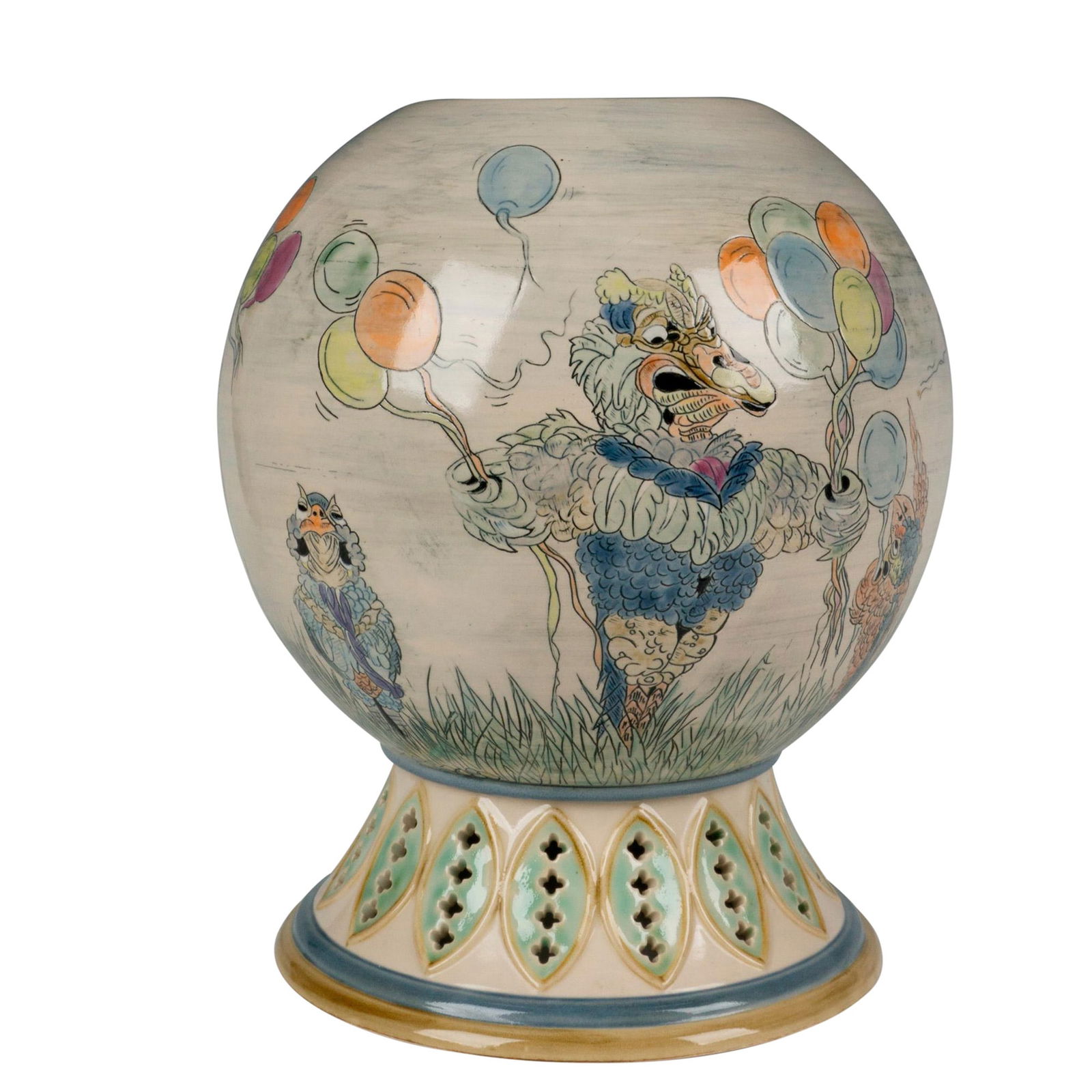 Andrew Hull Pottery Trial Stoneware Vase, The Fair Auction