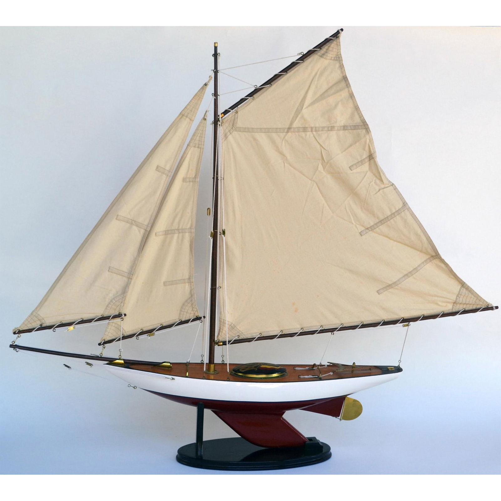 Bermuda Sloop Sail Boat Model Auction