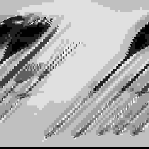 5pc English Sterling Silver Serving Set Auction