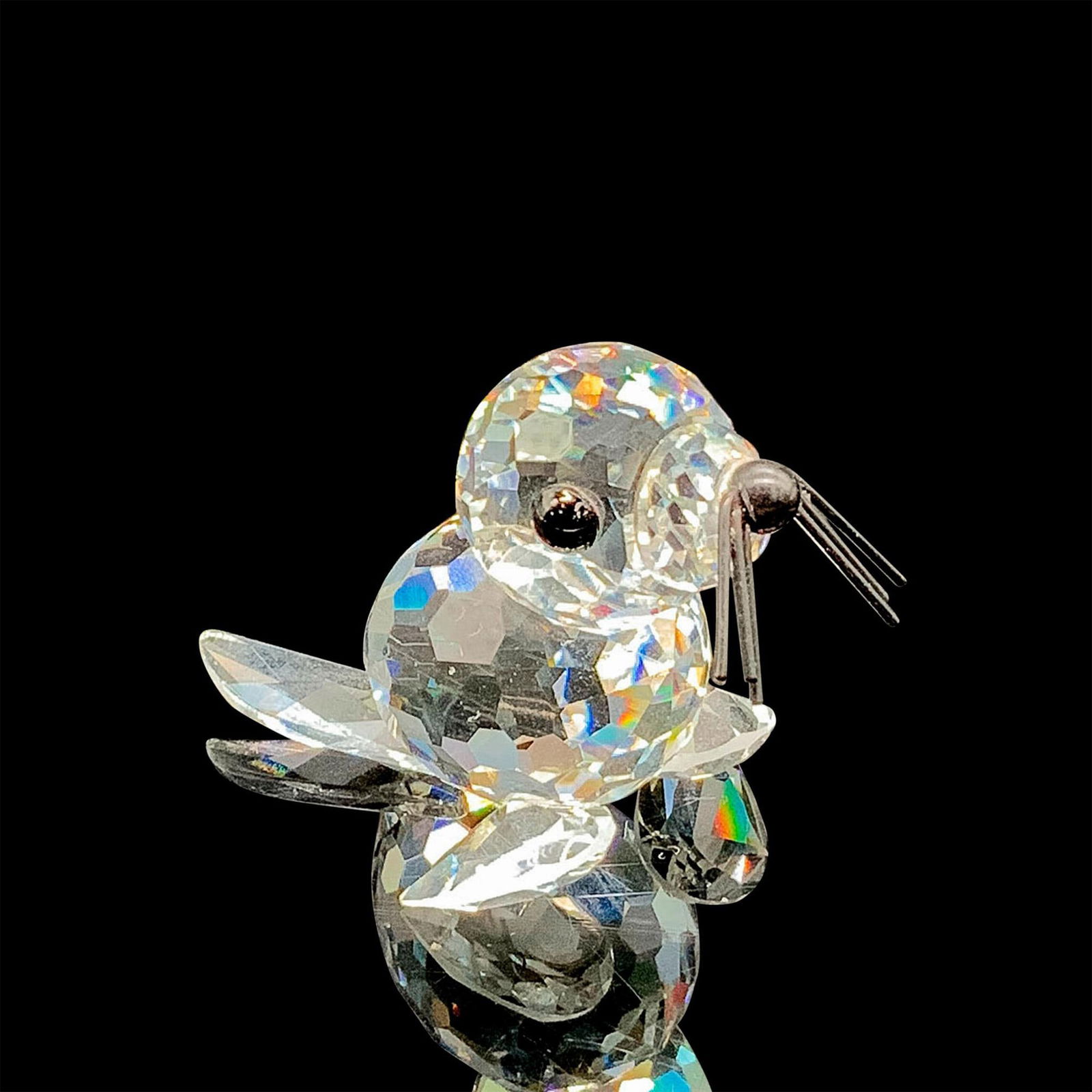 Swarovski Silver Crystal Figurine, Mini Seal 012530 Auction