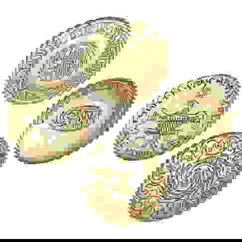 A Set Of Div. Three G. Washington Inaugural Buttons Auction