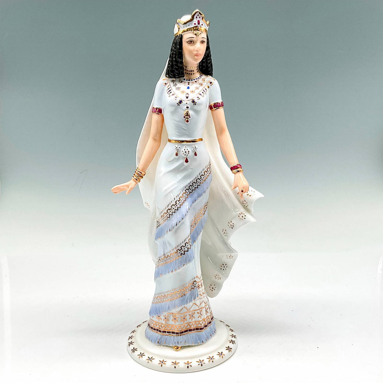 Coalport Bone China Figurine, Queen Of Sheba Auction