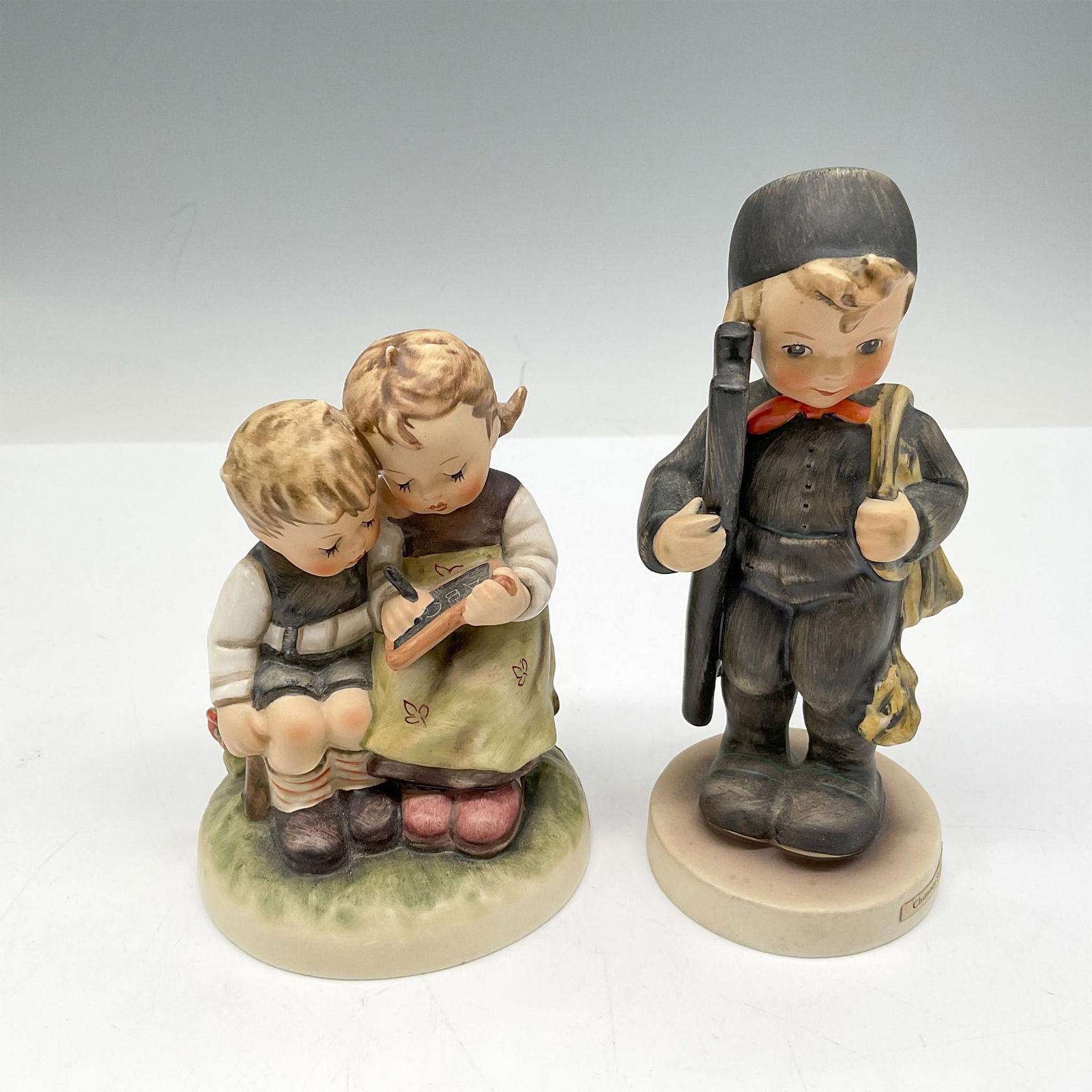 2pc Goebel Hummel Figurines, Chimney Sweep + Smart Sister Auction