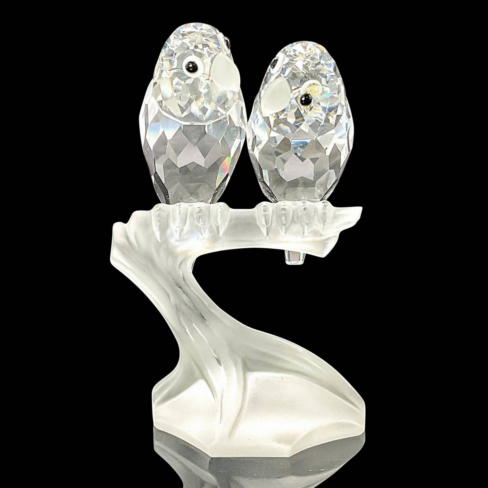 Swarovski Scs Crystal Figurine, Togetherness The Lovebirds Auction
