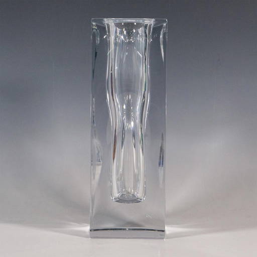 Nambe Modern Lead Crystal Vase
