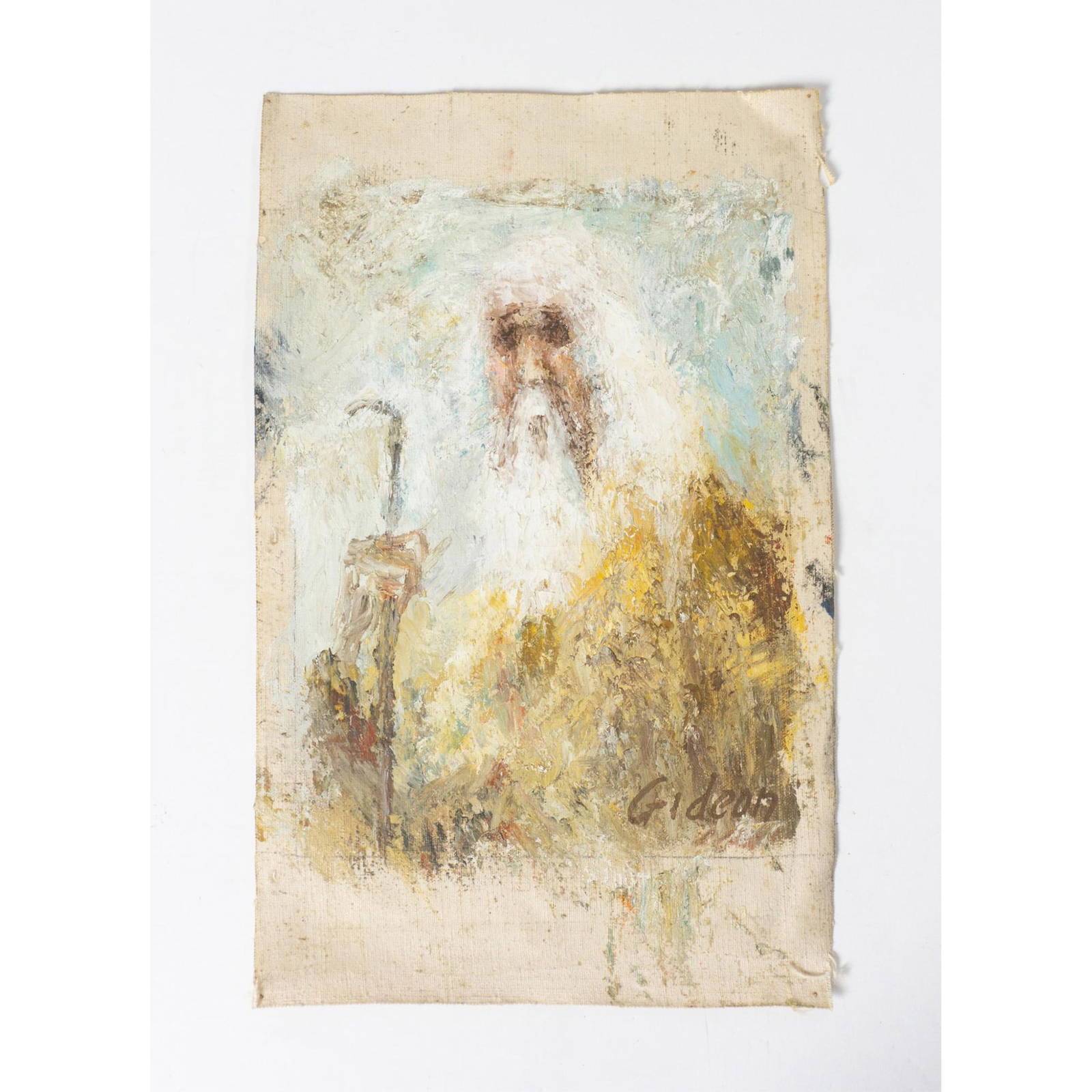 Elmo Gideon (american, 1924 - 2010) Oil On Canvas, Signed Auction