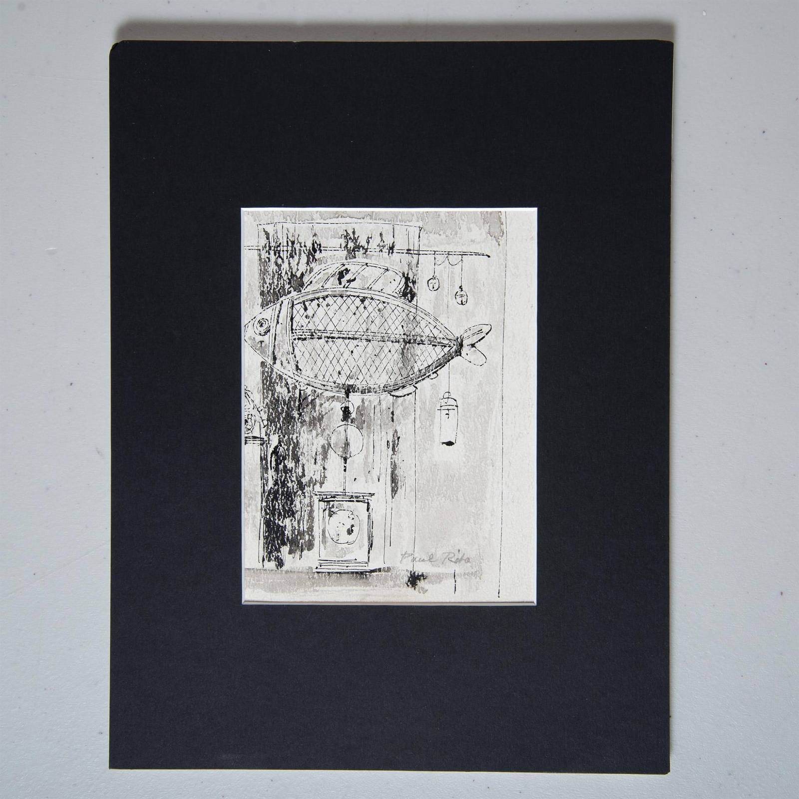 Paul Riba, Original Etching & Aquatint On Paper, Signed Auction