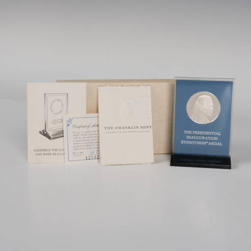 Franklin Mint Presidential Inauguration Medal Gerald Ford