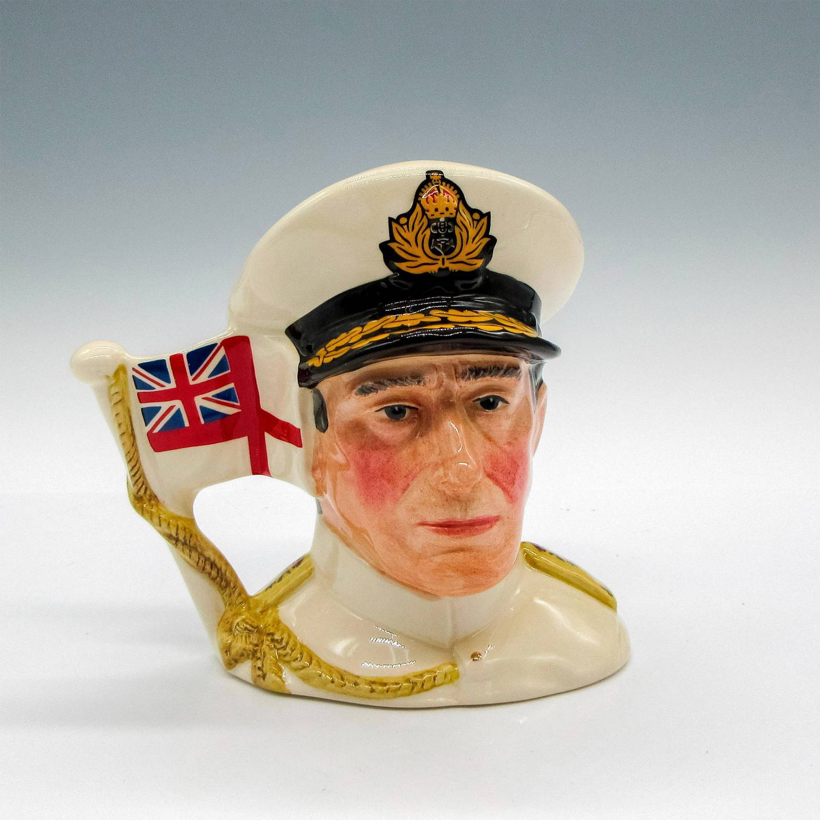 Earl Mountbatten Of Burma D6851 - Small - Royal Doulton Character Jug ...