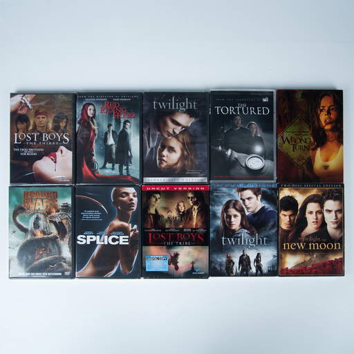 20 Sealed Fantasy And Horror Dvd Movies
