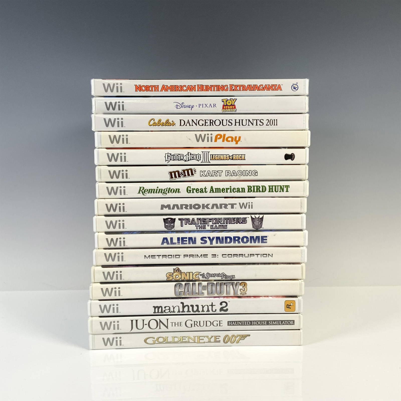16pc Wii Video Game Collection Sets Auction
