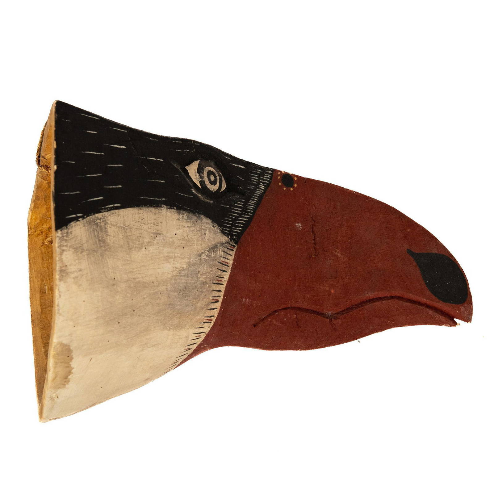 Native North American Folk-art Bird Mask/wall Art Auction