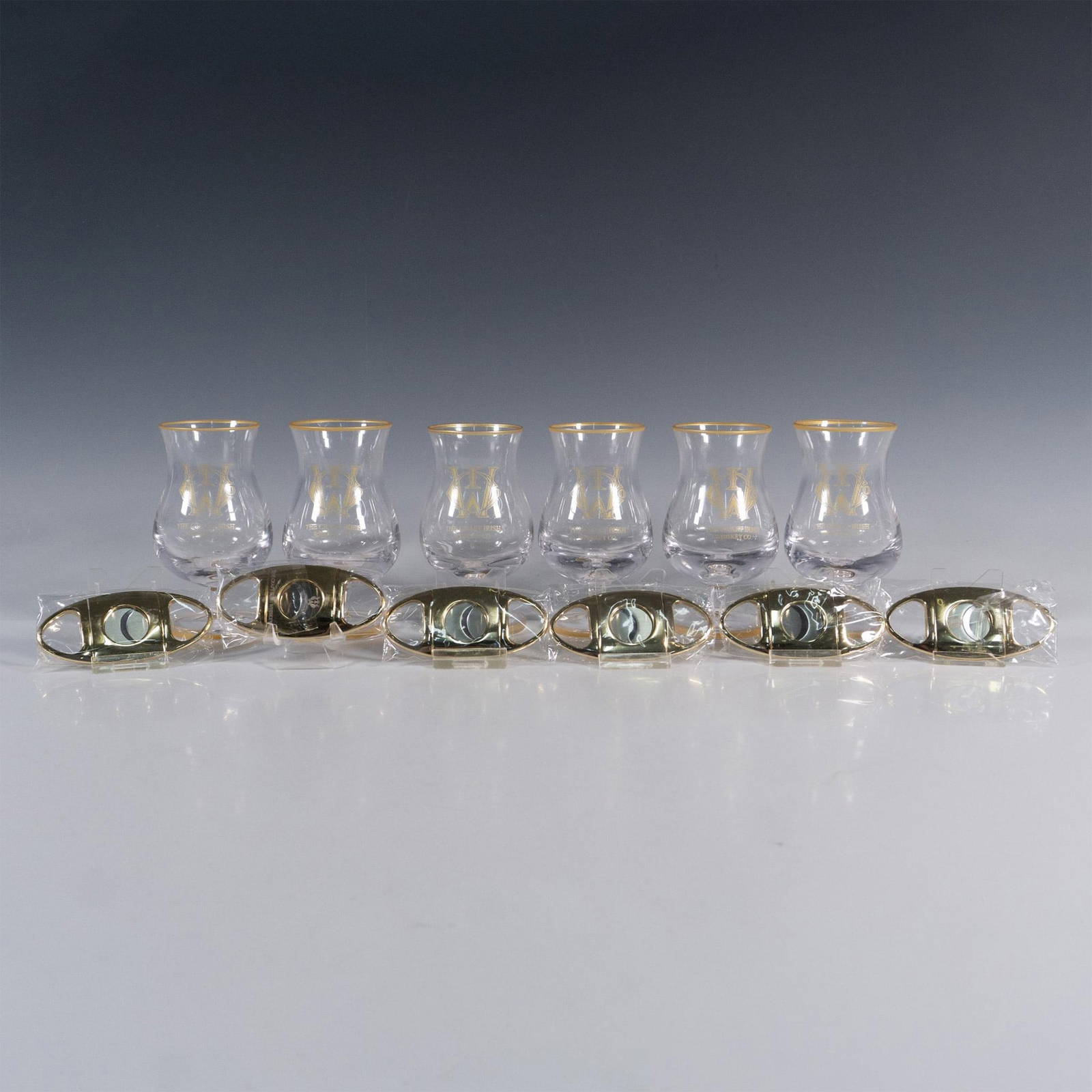 12pc The Craft Irish Whiskey Co. Finn Glass Set Auction