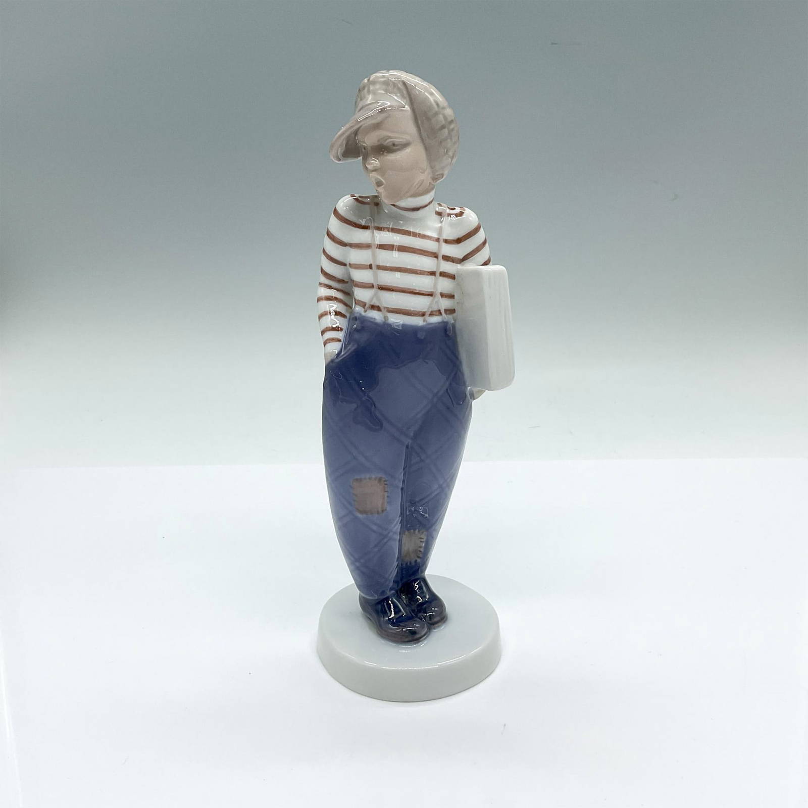 Bing And Grondahl Figurine, Paperboy No.2148 Auction