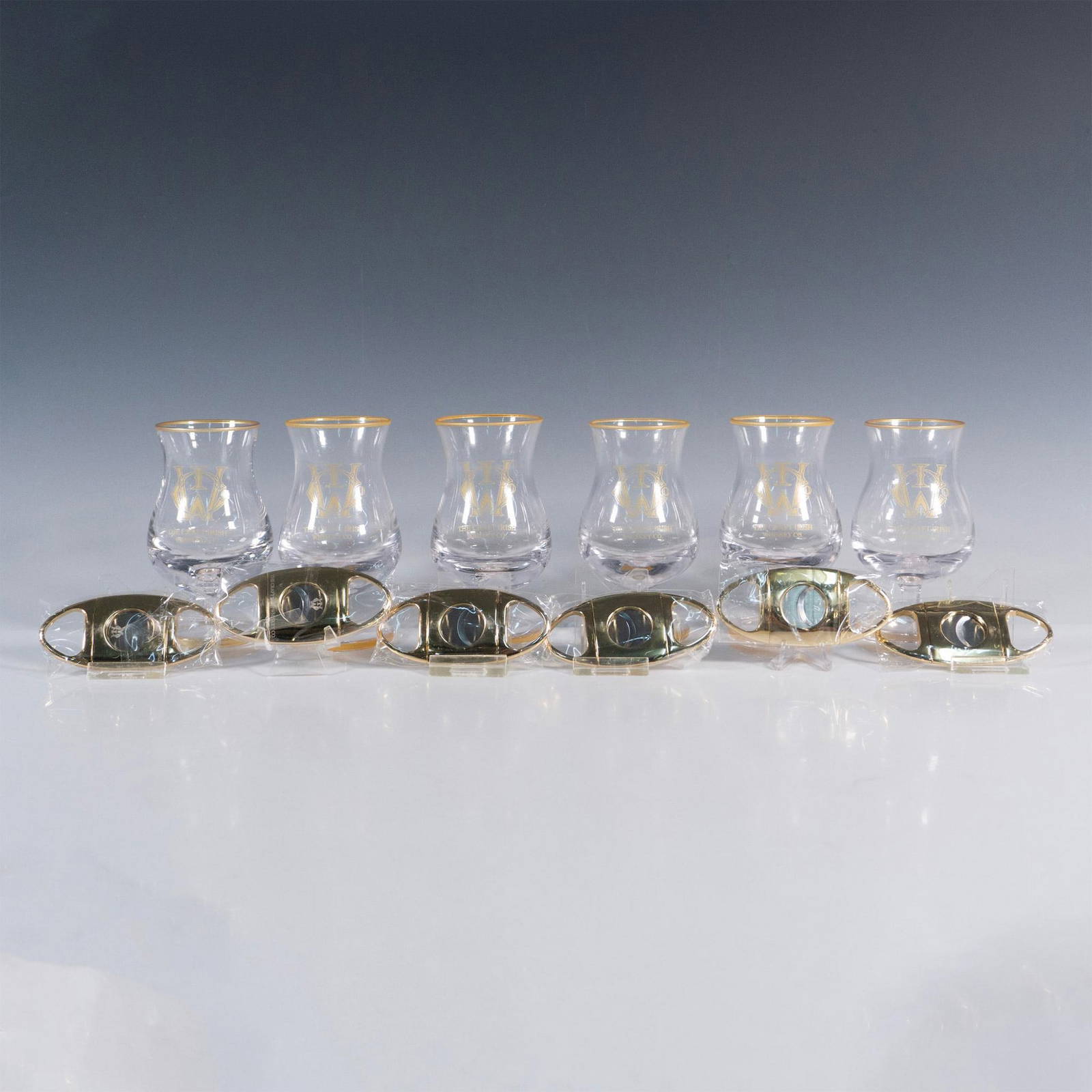 12pc The Craft Irish Whiskey Co. Finn Glass Set Auction