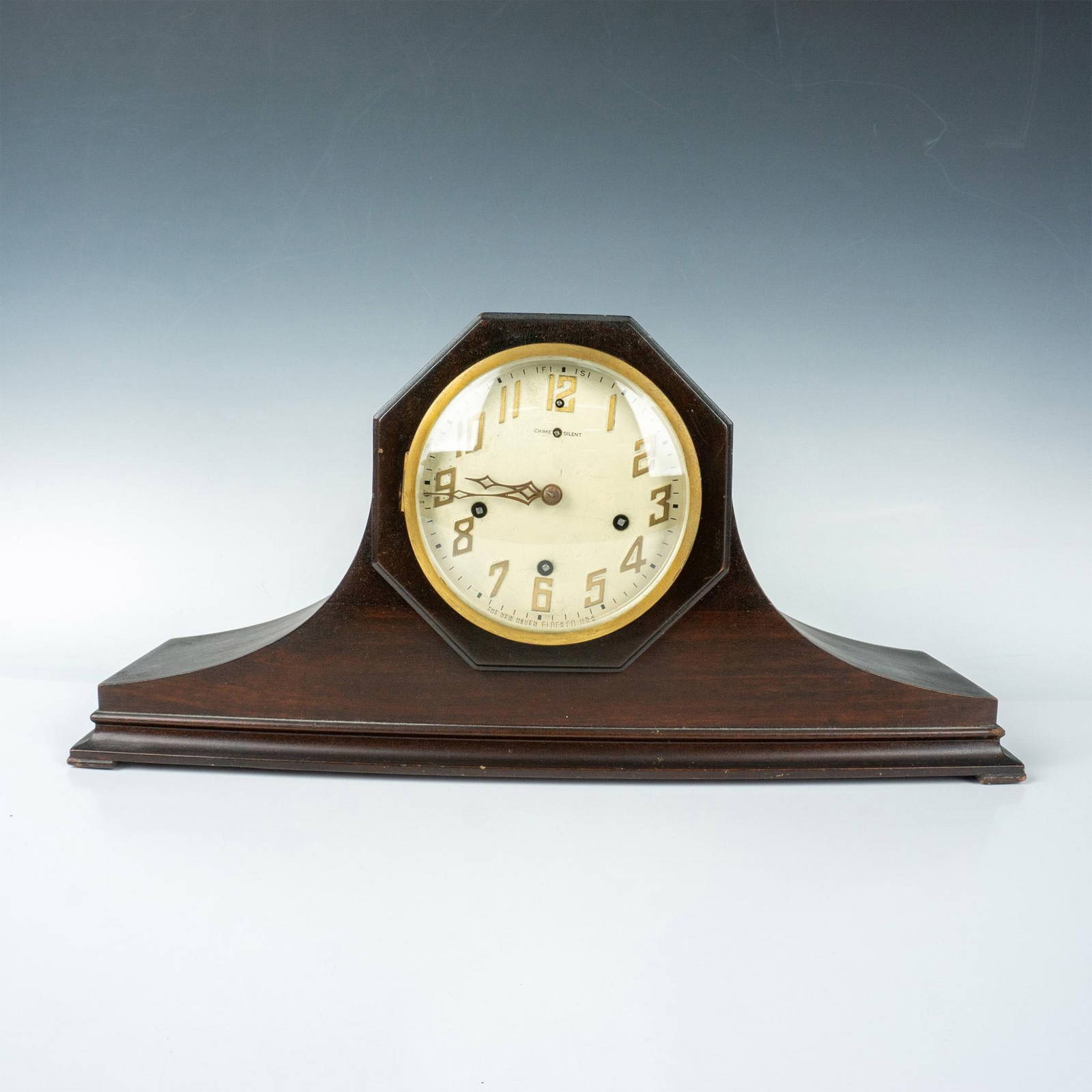 Original New Haven Co Mantle Clock W/ Westminster Chimes Auction