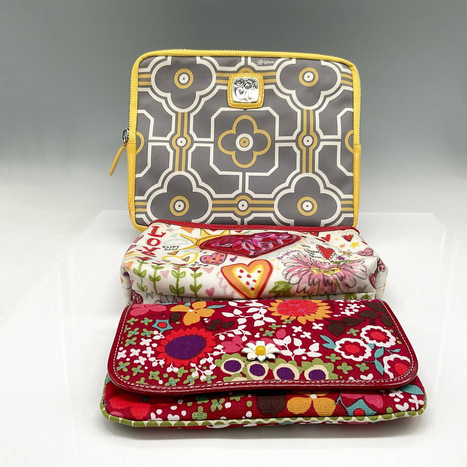 3pc Brighton Utility And Storage Bags Auction