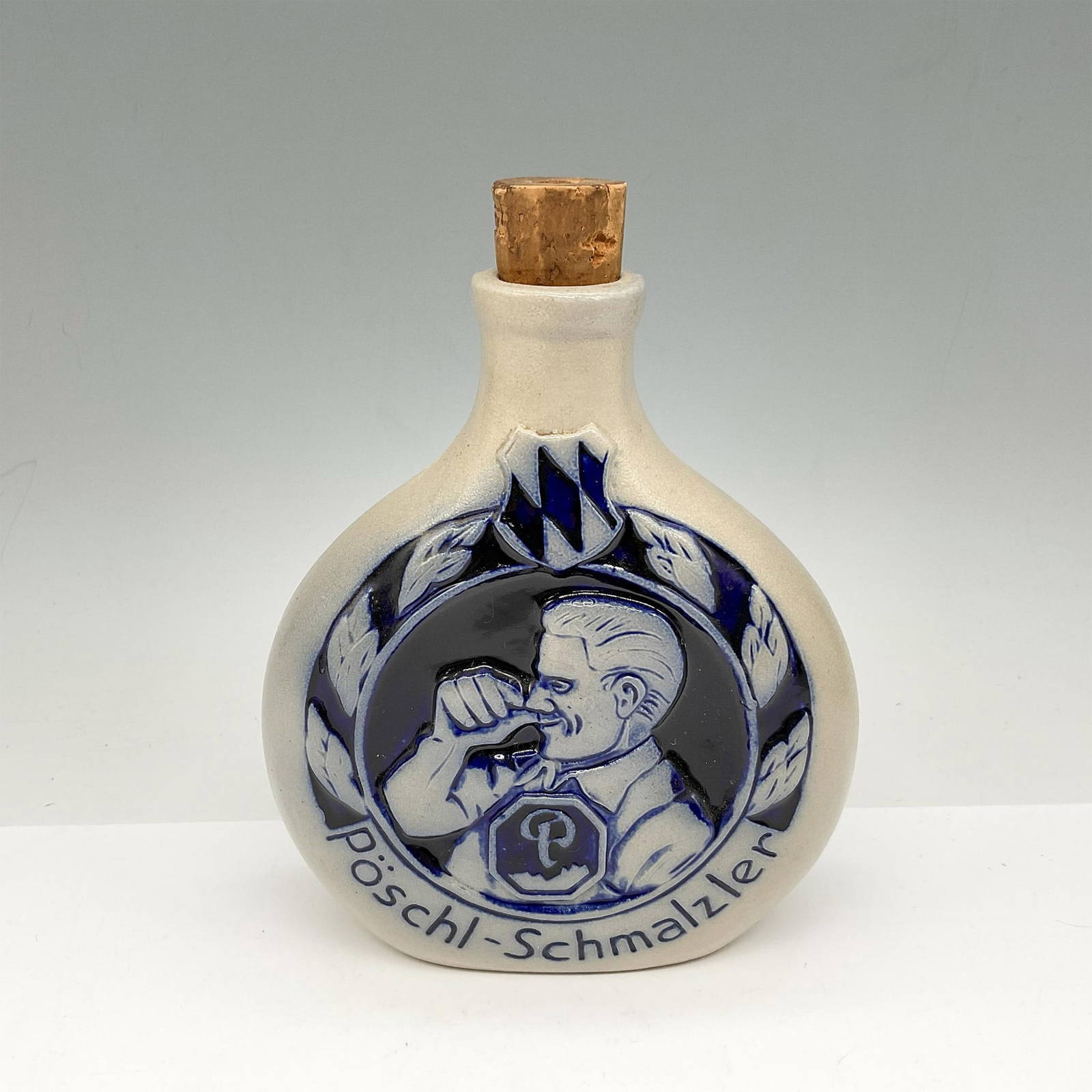 Vintage Poschl-schmalzler Stoneware Snuff Bottle Auction