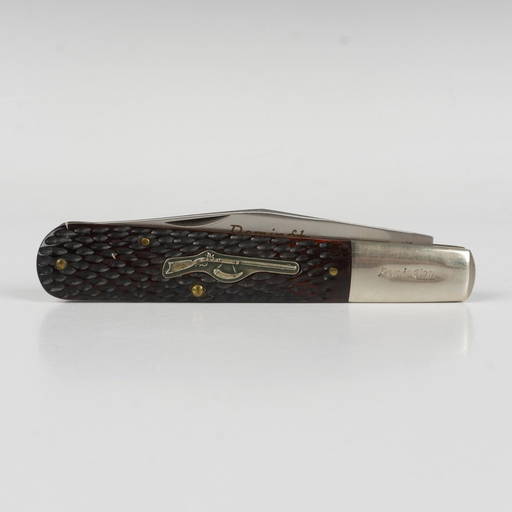 Remington Musket Folding Pocket Knife, Jigged Bone