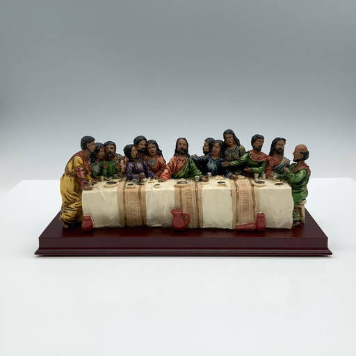 Vintage The Last Supper Figurine