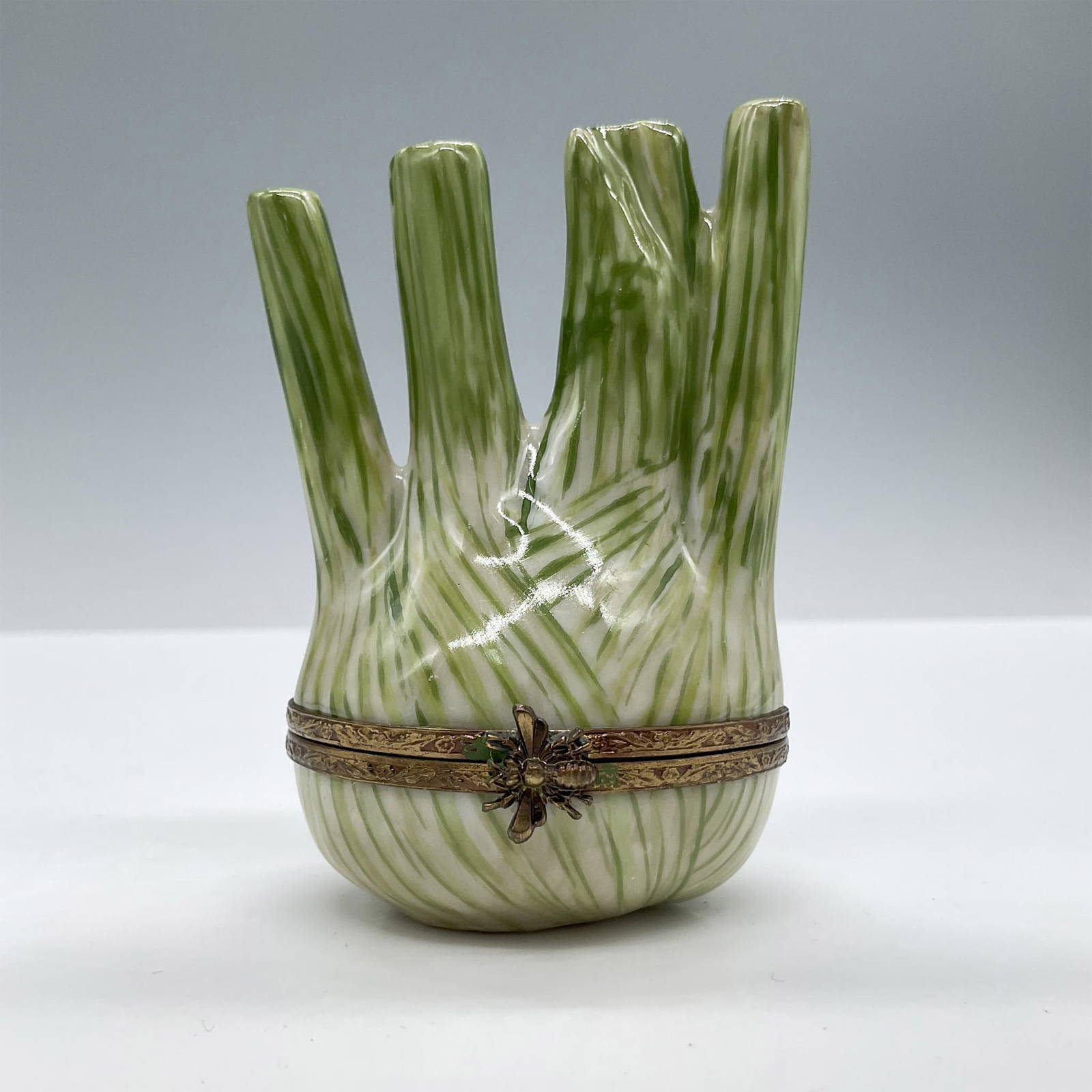 Limoges Porcelain Treasure Box, Fennel Auction