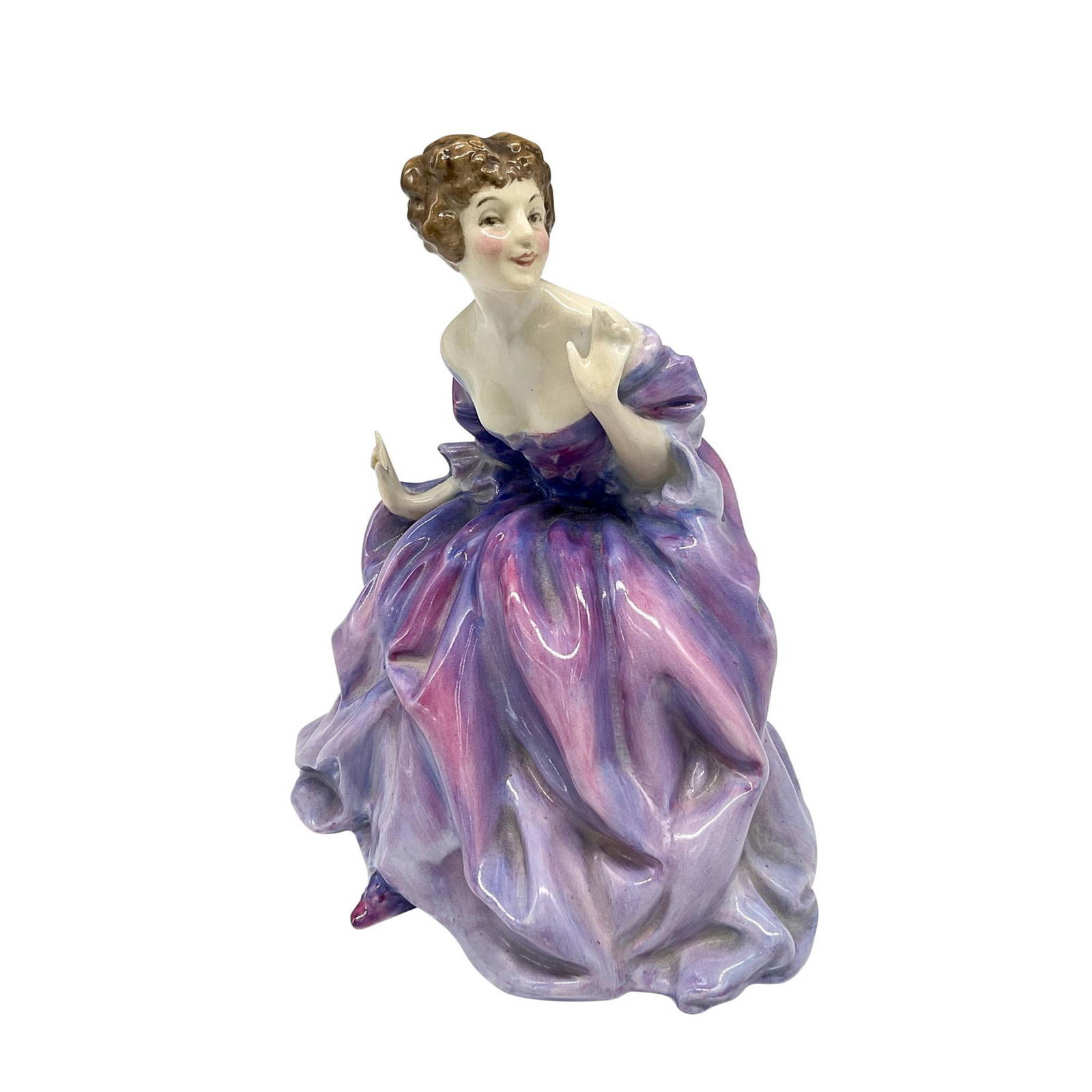 Royal Doulton Porcelain Figurine, Lady Fayre Hn1557, Very Rare Version ...