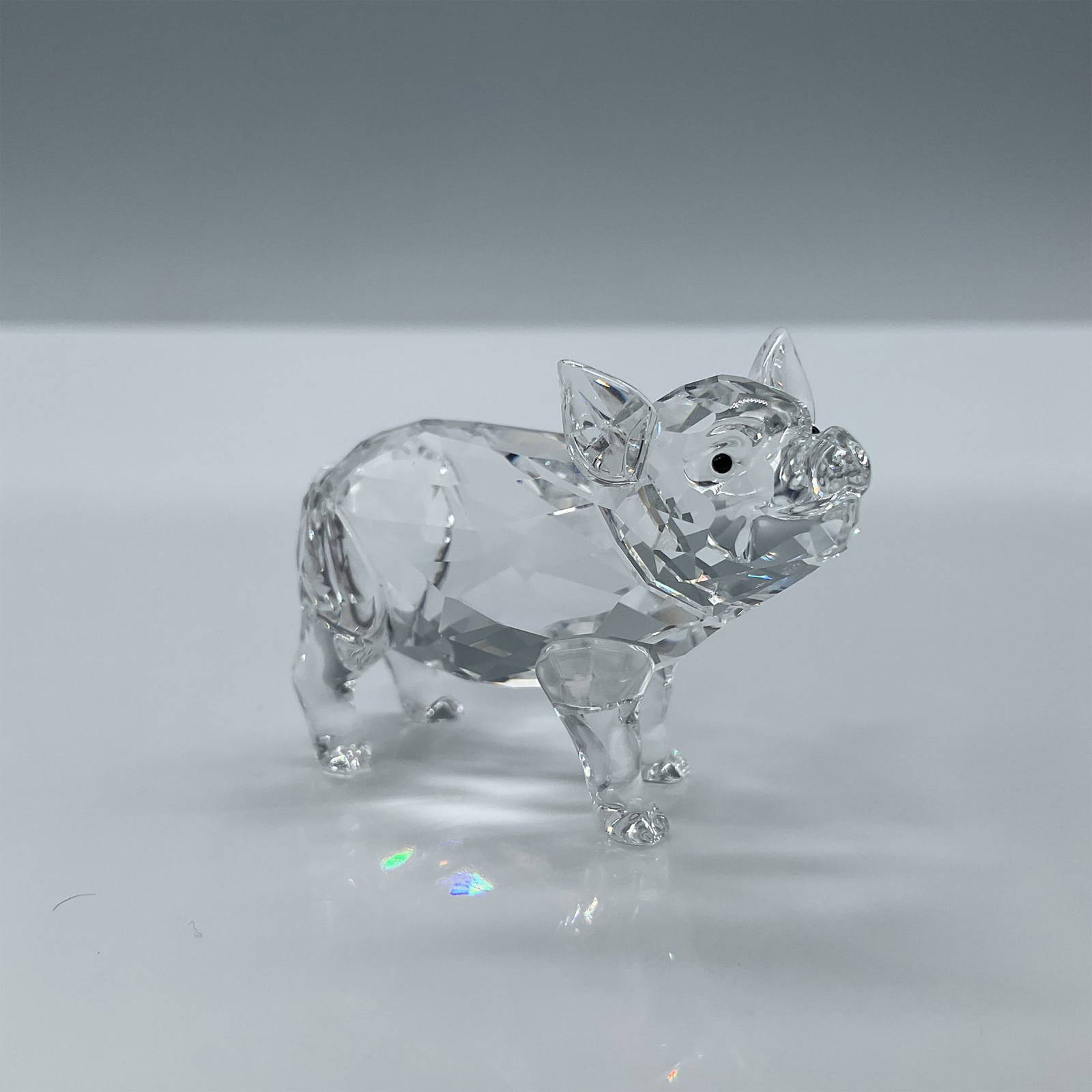 Swarovski Crystal Figurine, Piglet Auction