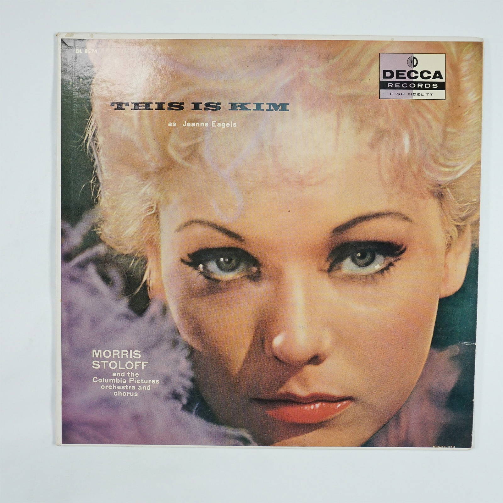 Kim Novak Vinyl Record, This Is Kim Lp Auction