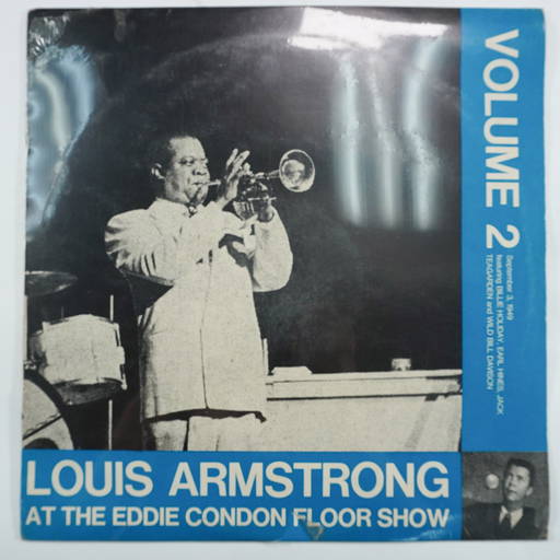 Louis Armstrong Vinyl Record, At The Eddie Condon Floor Show Vol. 2, Sealed
