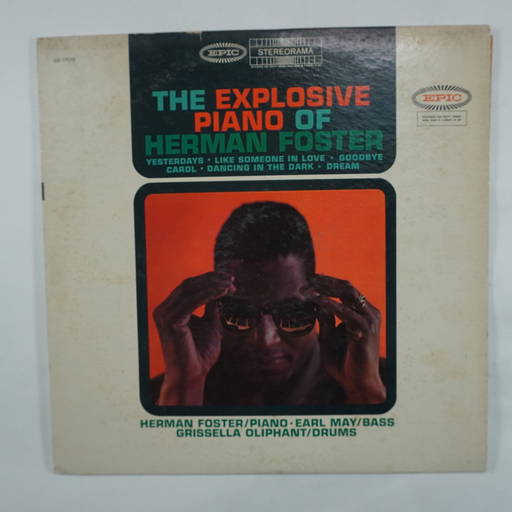 The Herman Foster Trio, The Explosive Piano Of Herman Foster Vinyl Record