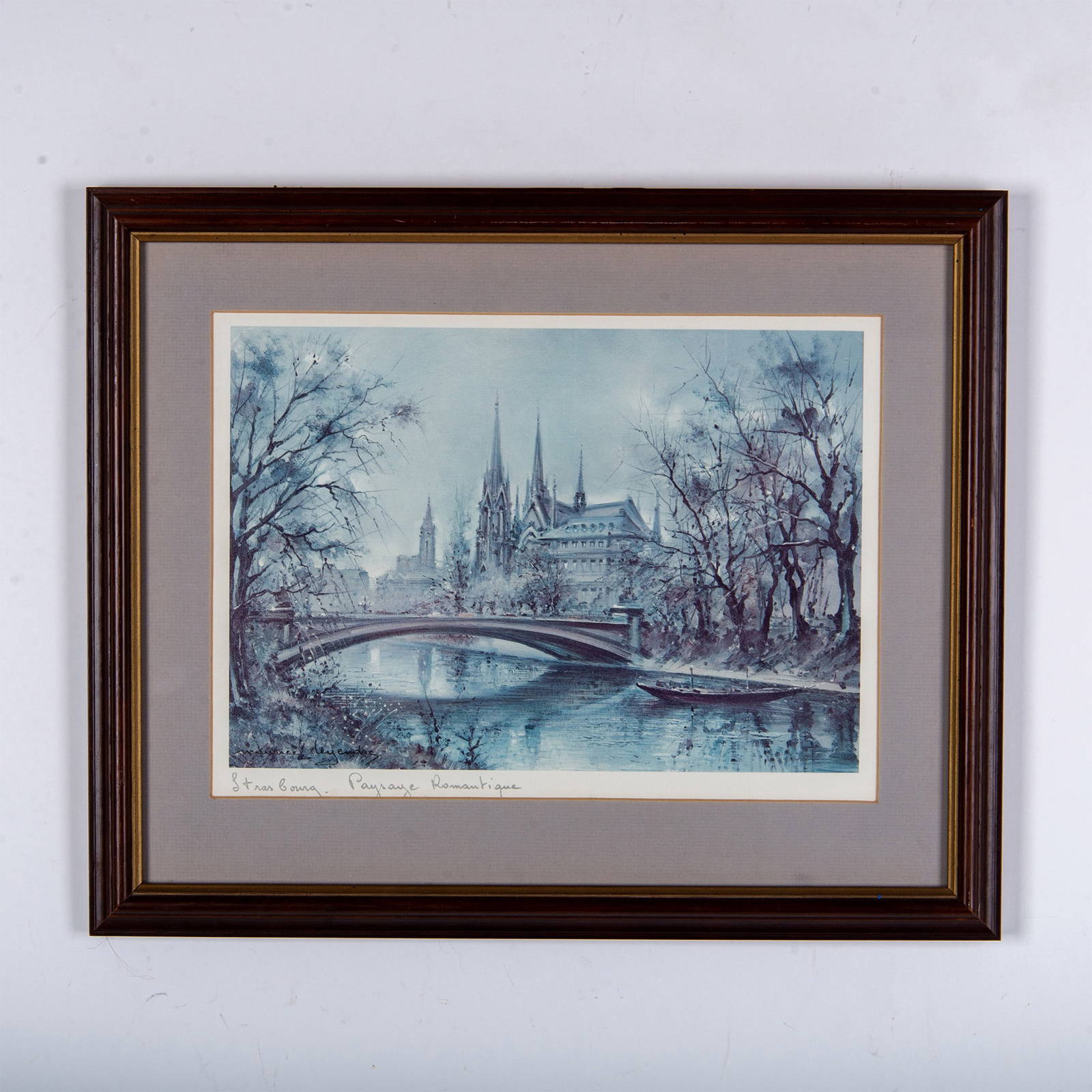 Maurice Legendre (1878-1955) St. Paul's Church Watercolor Auction