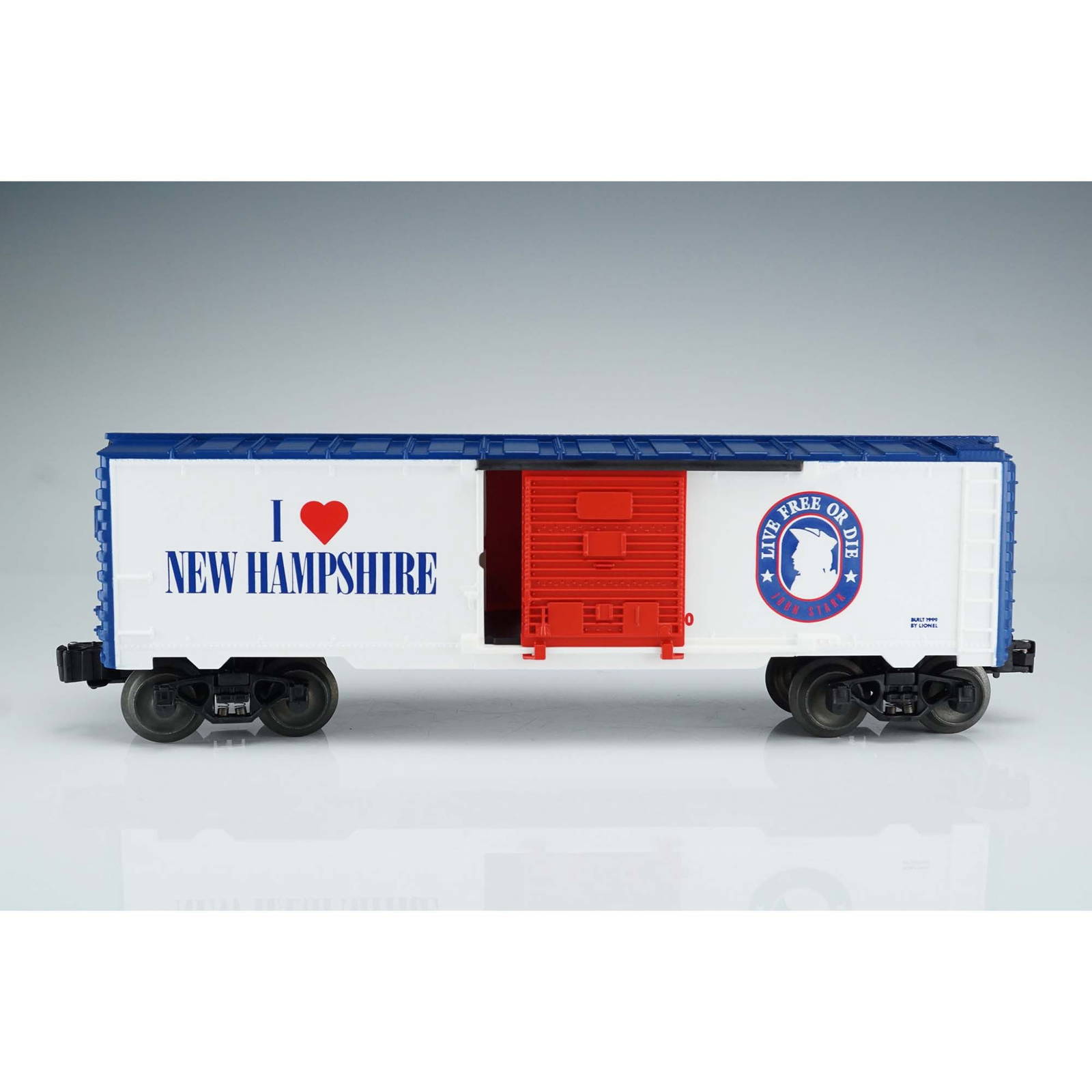 Lionel O Gauge Boxcar, I Love New Hampshire 9700 Train With Box - Jun ...