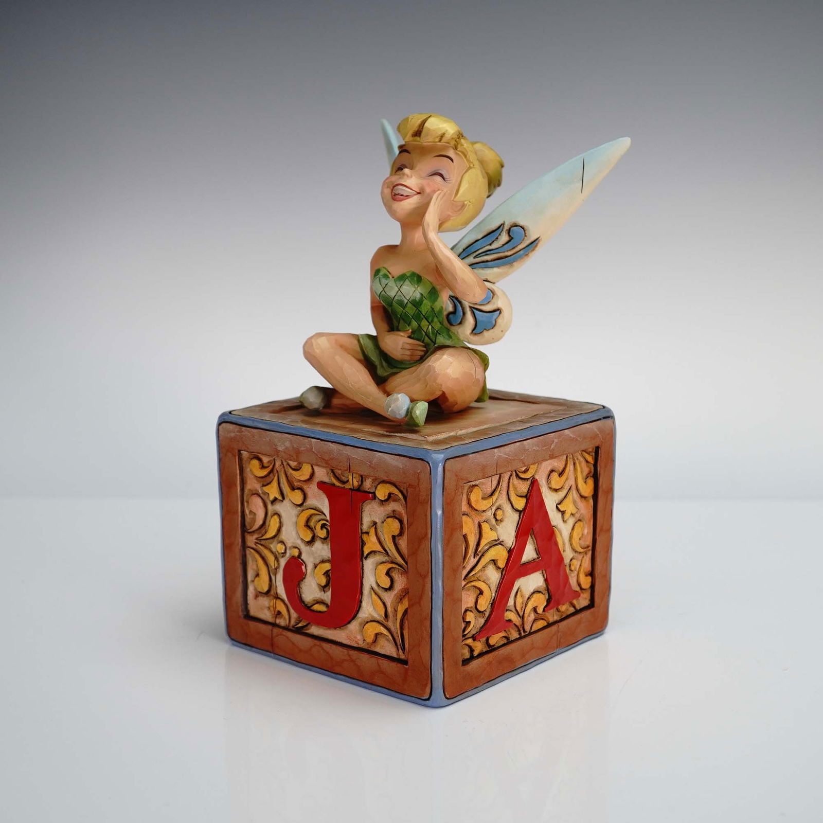 Disney Traditions Tinker Bell Figurine A Big Laugh By Jim Shore W/ Box ...