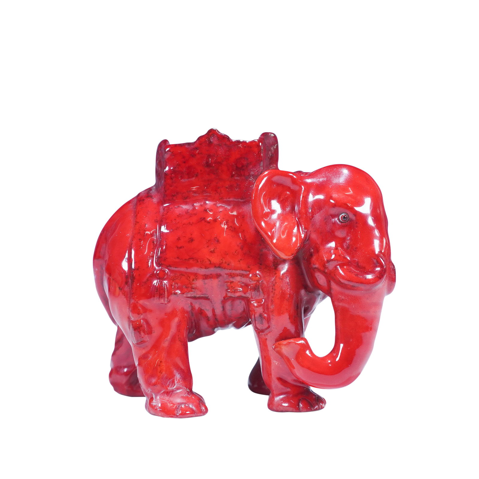 Bernard Moore Flambe Indian Elephant Figurine - Jul 27, 2025 | Lion And ...