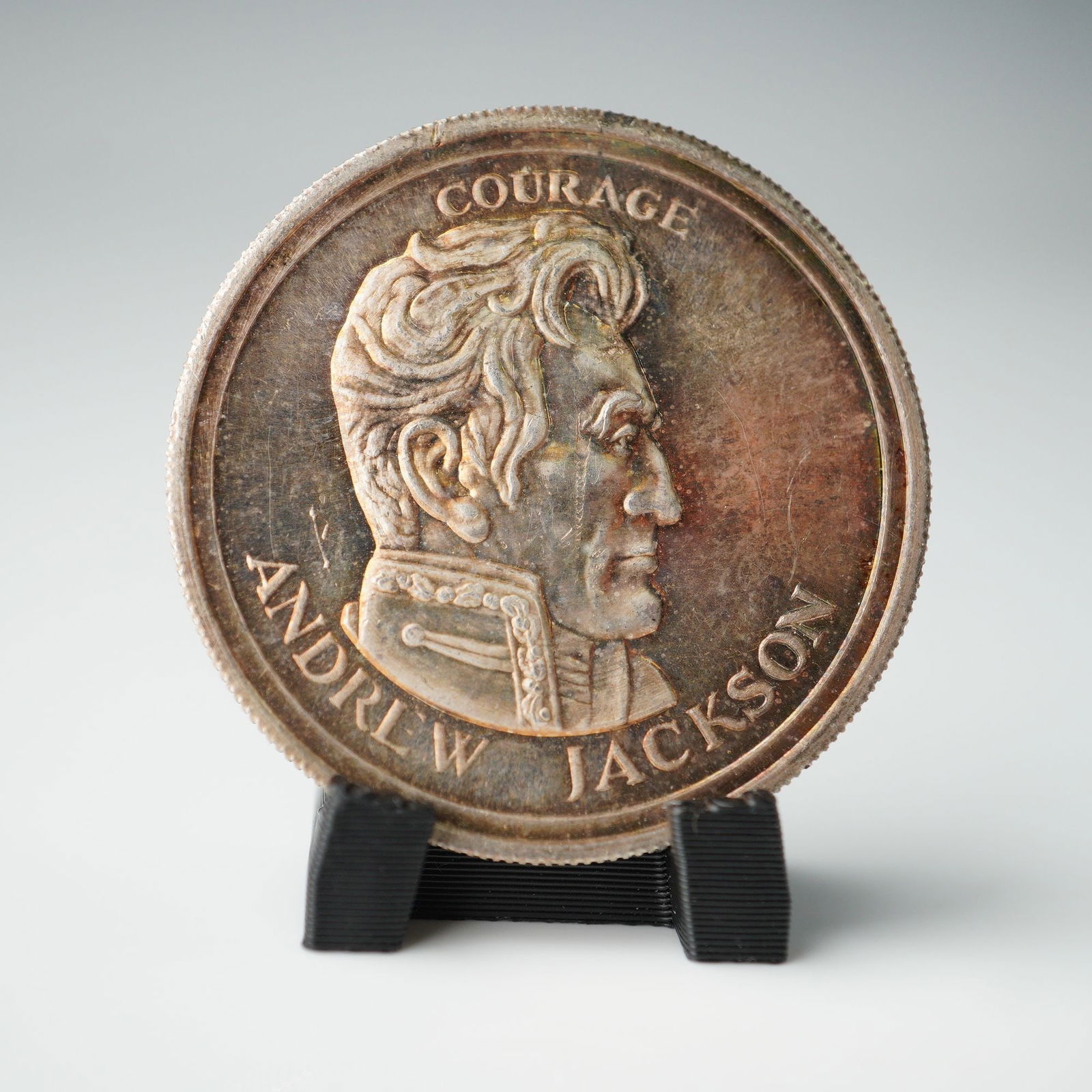 1975 Andrew Jackson Liberty Lobby Silver Coin Auction