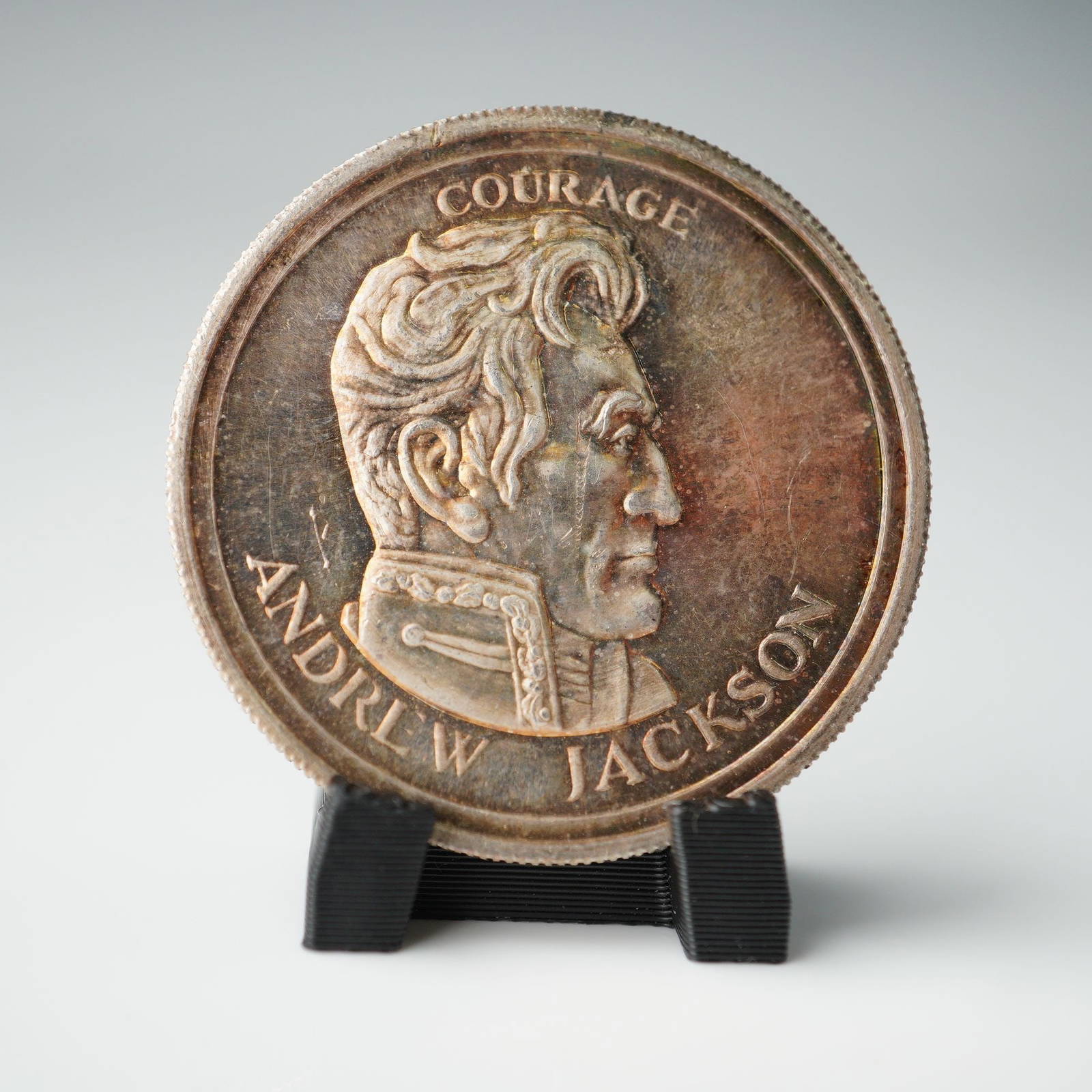 1975 Andrew Jackson Liberty Lobby Silver Coin Auction