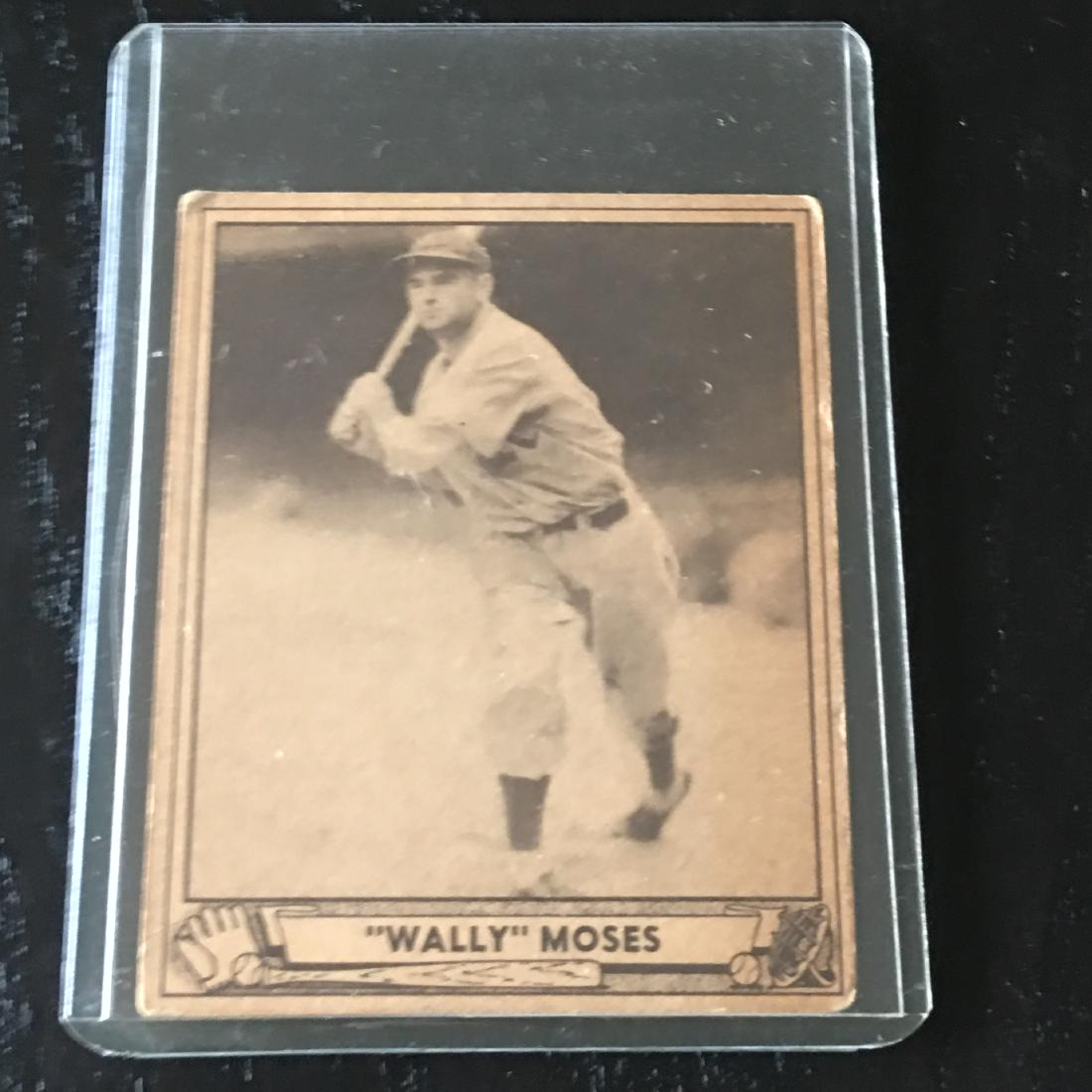 1940 PLAY BALL BASEBALL CARD WALLY MOSES #26 - Apr 07, 2019 | Petrucco ...