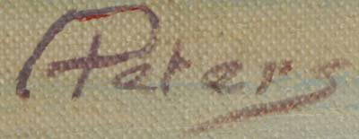 Sign. A. Peters O. H. Peters, Maler Um 1930, Hier