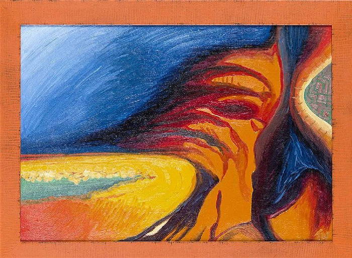 Theodor Werner (1886 1969), ''kralle Im Meer'', 1968,