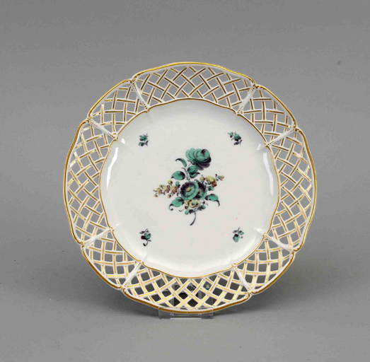 Breakthrough Plate, Nymphenburg, Mark 1925 75,