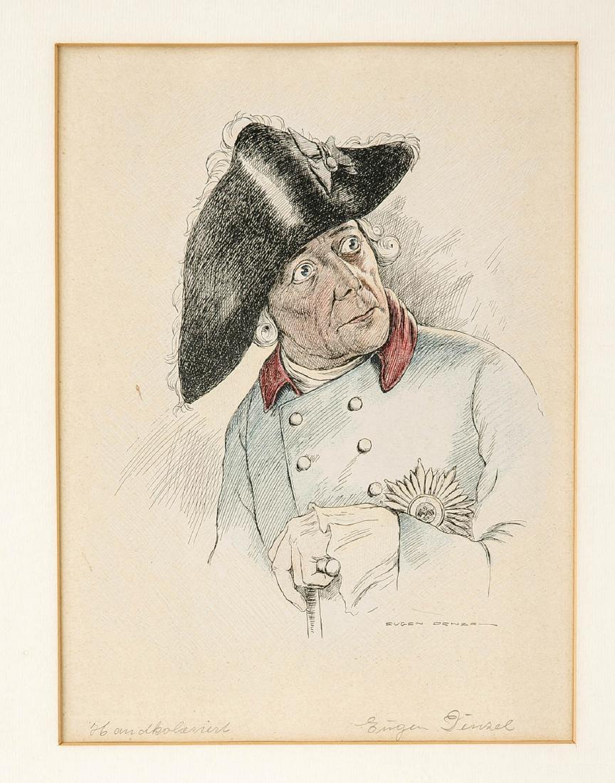 Eugen Denzel (1901-1980), German Portrait and Press