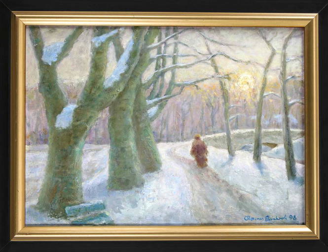 Rainer Reichert (1917 2007), Winterlandschaft,