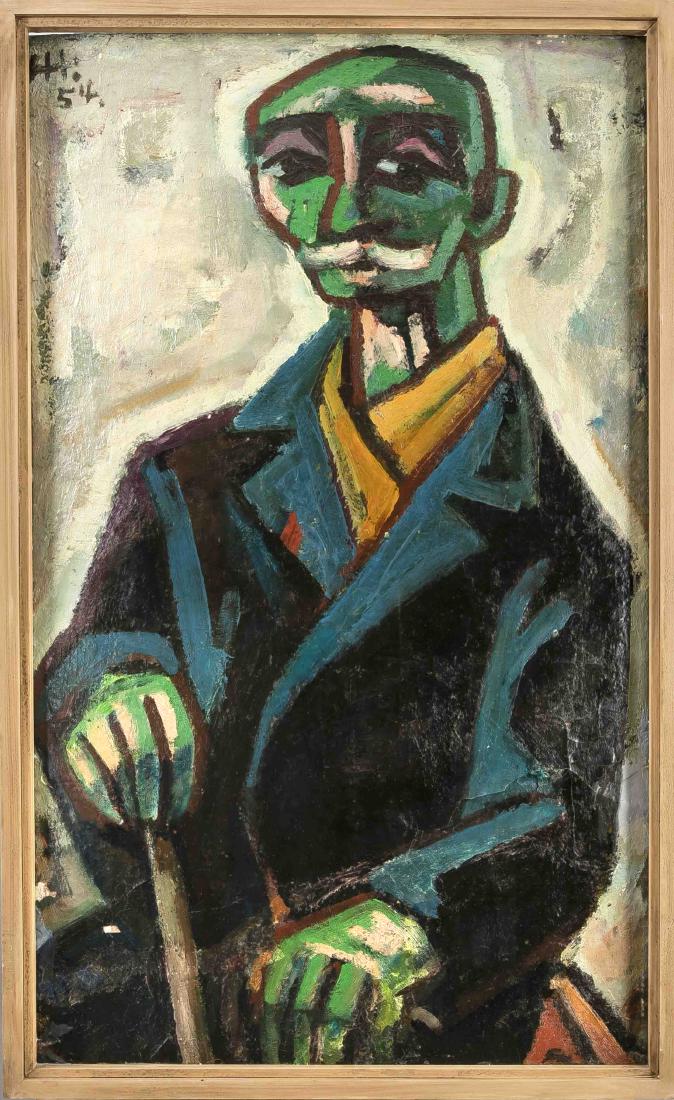 Herbert Helmert (1924-1997), German Expressionist from