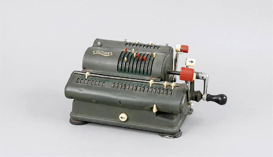 Rechenmaschine Walther Mod. WSR 16, No. 106724 der - Apr 05, 2019 | Historia | Bolland & Marotz ...